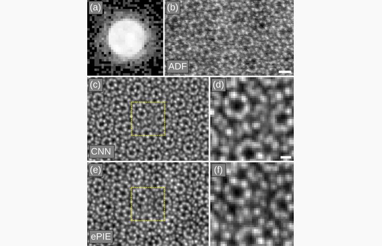 Deep Learning Electron Diffractive Imaging Strobe