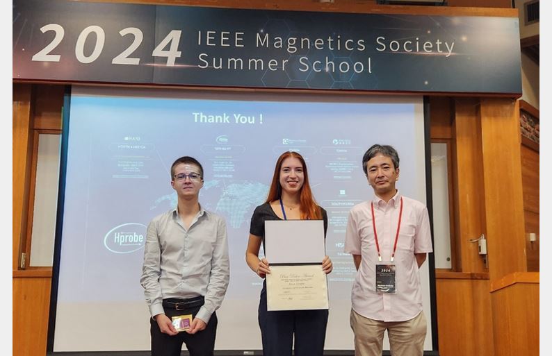 Congratulations to Anya Grafov for being awarded the Best Poster Award ...